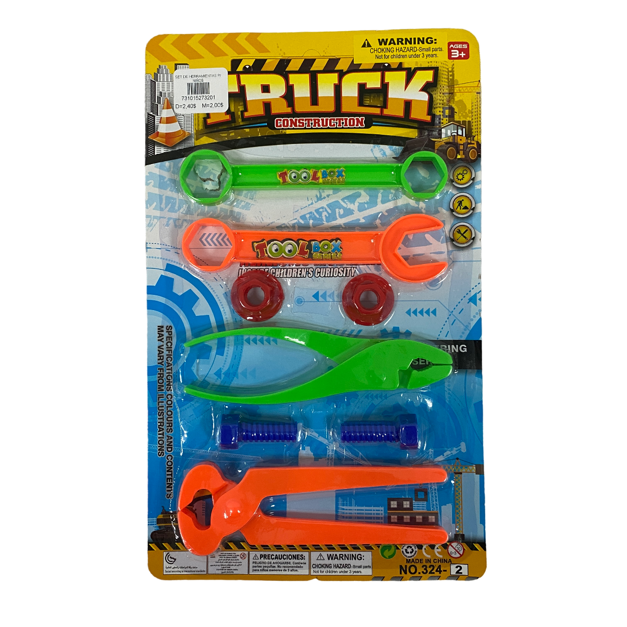 Set de Heramientas para Niños - Corporación World Services